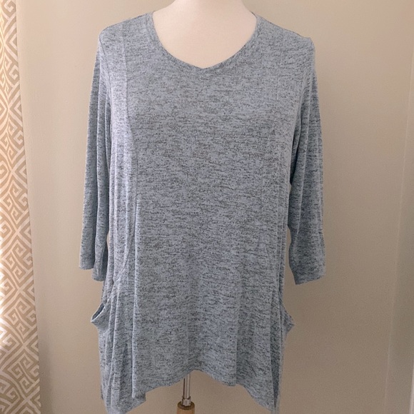 Dress Barn | Tops | Db Sunday Dress Barn Handkerchief Hem Tunic | Poshmark